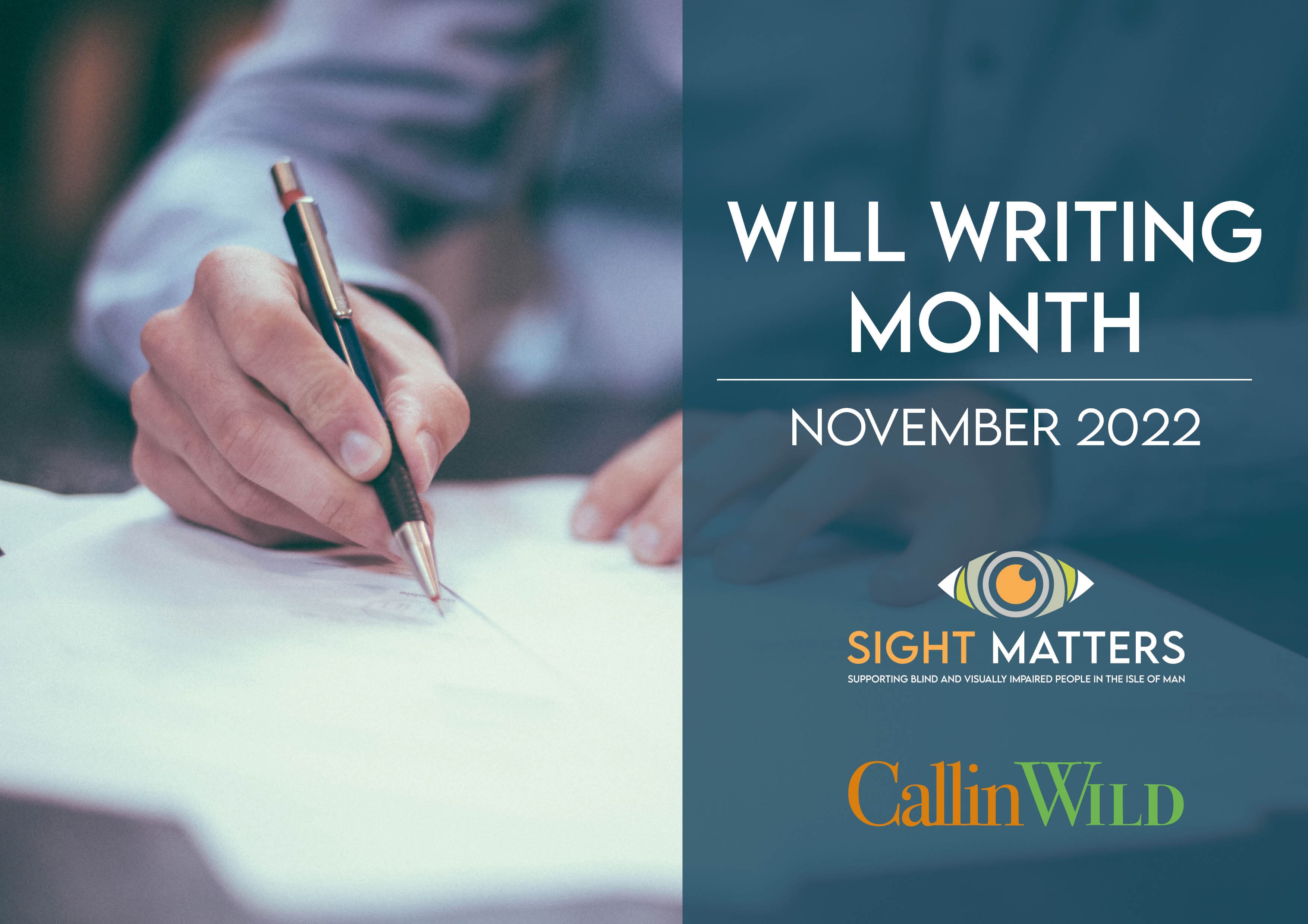 Sight Matters And Callin Wild Prepare For Will Writing Month | Sight ...